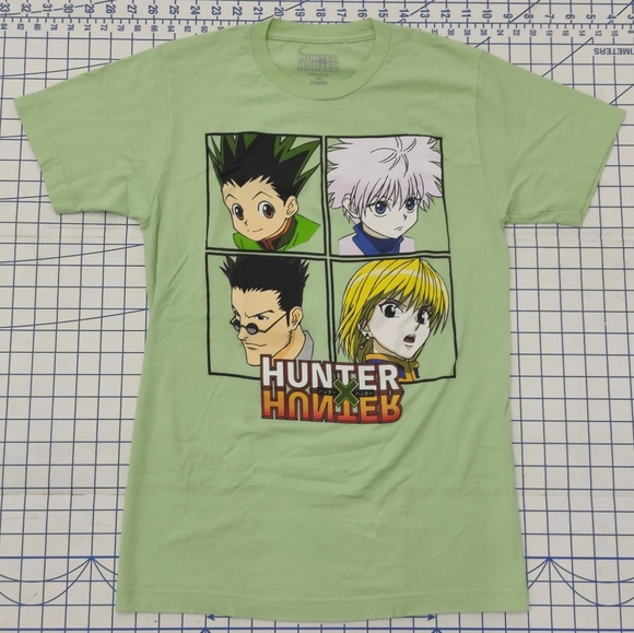 Hunter X Hunter | Shirts | Hunter X Hunter Short Sleeve Shirt S Green ...